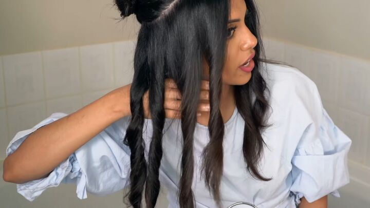 Easy Blow Dry Waves Tutorial Upstyle