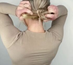 Simple One Tie Bun | Upstyle