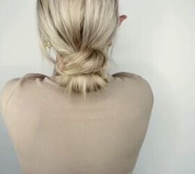 Easy Scarf Bun Tutorial Upstyle