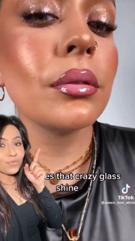 Easy Lipstick Hack for Glossy Lips | Upstyle Easy Lipstick Hack for Glossy Lips | Upstyle