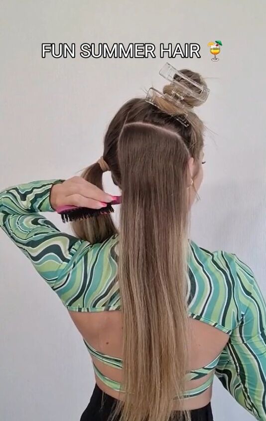 A New Take On The Space Buns Look Upstyle