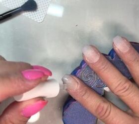 How to DIY Viral Swimming Pool Nails | Upstyle