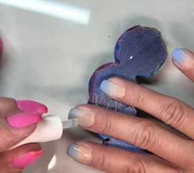 How to DIY Viral Swimming Pool Nails | Upstyle