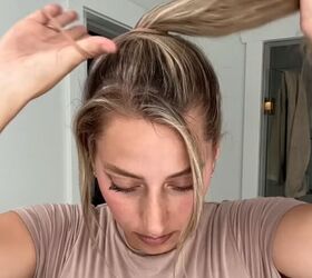 Check Out This Quick and Easy Messy Bun Hack | Upstyle