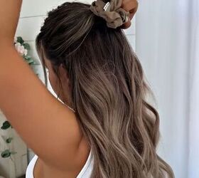 Add a Scrunchie to Make Your Bun Look Bigger | Upstyle