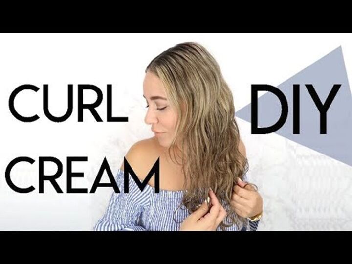 Quick And Easy Diy Curl Cream Recipe Upstyle