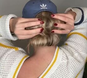 Grab a Ball Cap and Start Rolling Your Ponytail | Upstyle