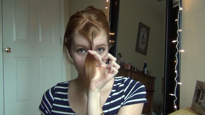 How To Cut Your Own Bangs Using The Easy Twist Method Upstyle