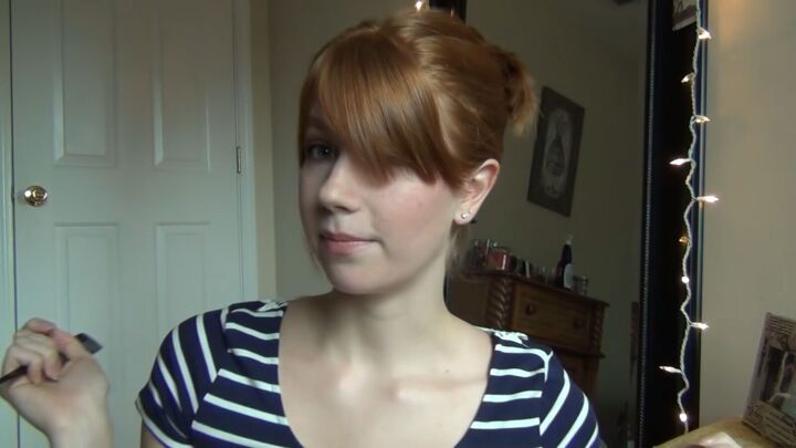 How To Cut Your Own Bangs Using The Easy Twist Method Upstyle