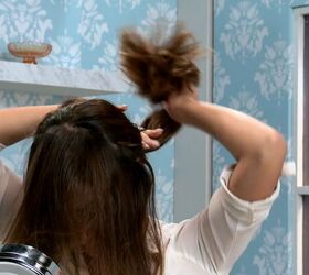 Quick and Easy Loose Messy Bun Tutorial | Upstyle