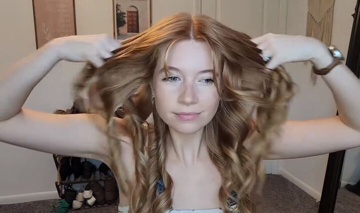 How To Get Gorgeous Beach Curls With A Curling Iron Upstyle