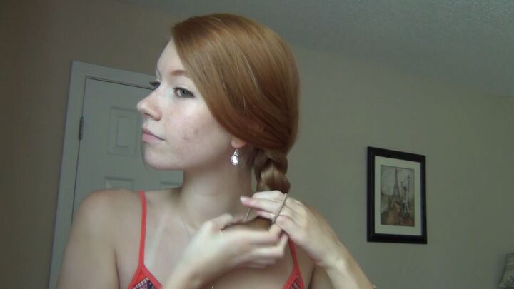 Quick And Easy Dutch Braid Hairstyle Tutorial Upstyle