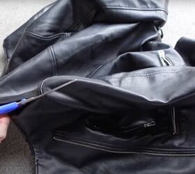 Upcycling a Leather Jacket Into a Gorgeous Bucket Bag | Upstyle