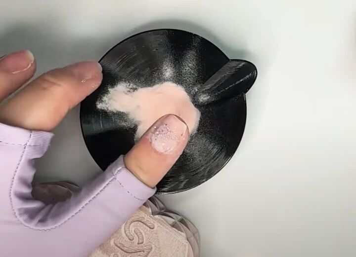 Cute Dip Powder Design On Short Natural Nails Upstyle