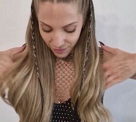 How to Get Rave Hair Using Tinsel | Upstyle