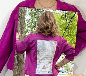 Add A Quilt Piece to a Jacket | Upstyle