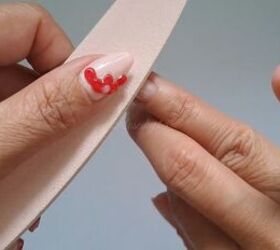 White Flower Nail Art: How to Do Gel Nail Extensions Easily at Home ...