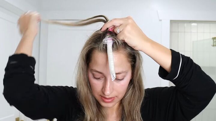 Creating Easy And Heatless Unicorn Curls Perfect Curls Overnight Upstyle