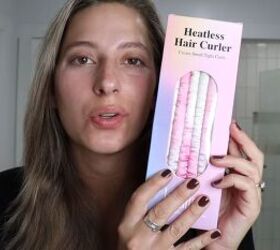 Creating Easy And Heatless Unicorn Curls Perfect Curls Overnight Upstyle