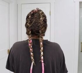 Creating Easy And Heatless Unicorn Curls Perfect Curls Overnight Upstyle