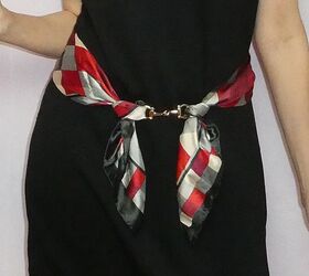 How to Wear a Scarf Buckle | Upstyle