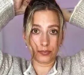 Easy Messy Bun Hack Using A Claw Clip | Upstyle