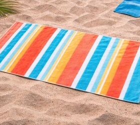 No Beach Bag? Try This Simple Towel Folding Hack | Upstyle