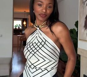 Create a Chic Look and Style This Scarf Into a Top! | Upstyle