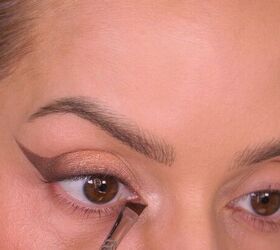 Use Tweezers for This Easy Cat Eye Makeup Look | Upstyle