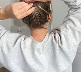 How to Create an Easy Bun With Spiral Pins | Upstyle
