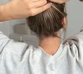 How to Create an Easy Bun With Spiral Pins | Upstyle