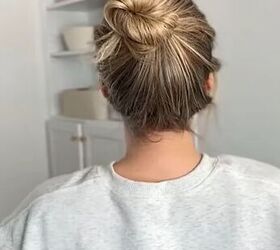 How to Create an Easy Bun With Spiral Pins | Upstyle