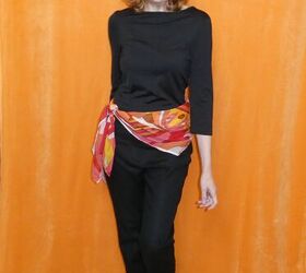 How to Wear the Scarf Belt Trend | Upstyle
