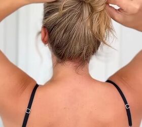 This Claw Clip Messy Bun Hairdo Is Perfect for Casual Days | Upstyle