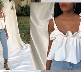 This Easy Summer Ruffle Top Tutorial Is Perfect for Sewing Beginners ...