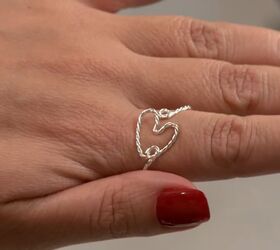 How to Make Adorable Wire Heart Rings - Perfect For Valentine's Day ...