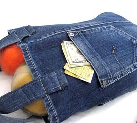 How to Make a DIY Denim Tote Bag in 3 Simple Steps | Upstyle