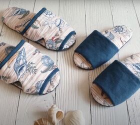 How to Make Open-Toe Slippers in 2 Different Styles (Free Pattern ...